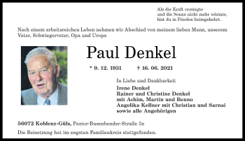 Traueranzeigen | rz-trauer.de