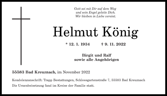 Traueranzeigen | rz-trauer.de